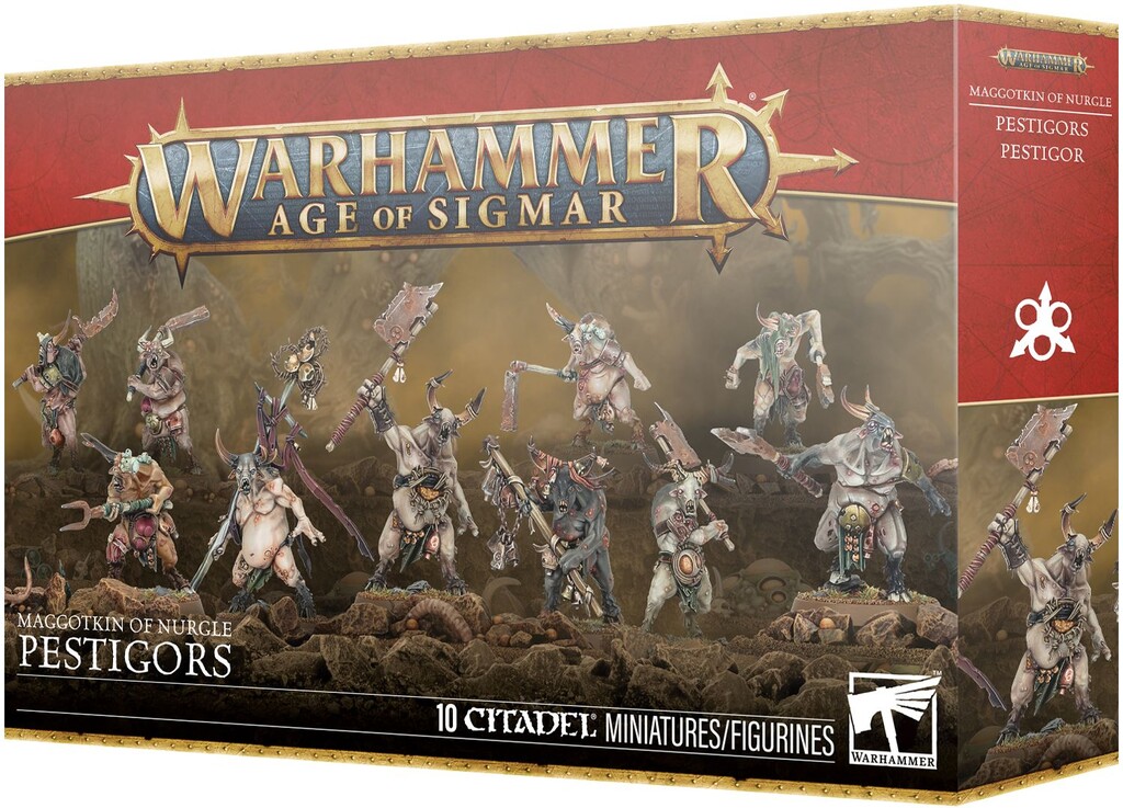 Maggotkin of Nurgle Pestigors Warhammer Age of Sigmar - Terraspel.se