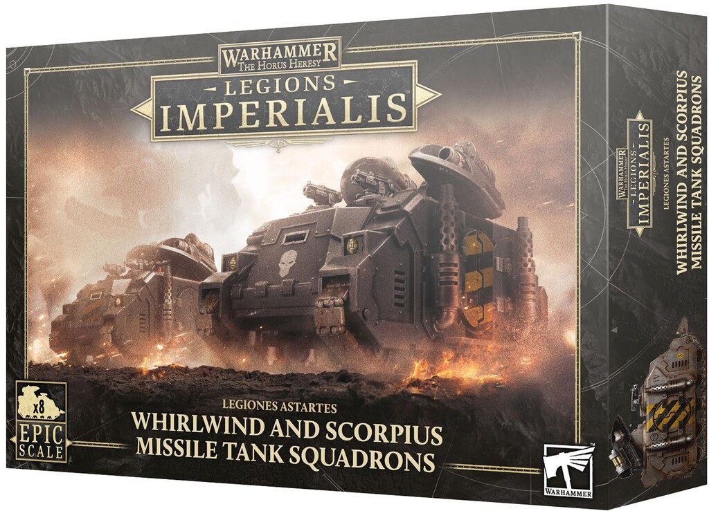 Whirlwind/Scorpius Missile Tank Squadron The Horus Heresy - Legions ...