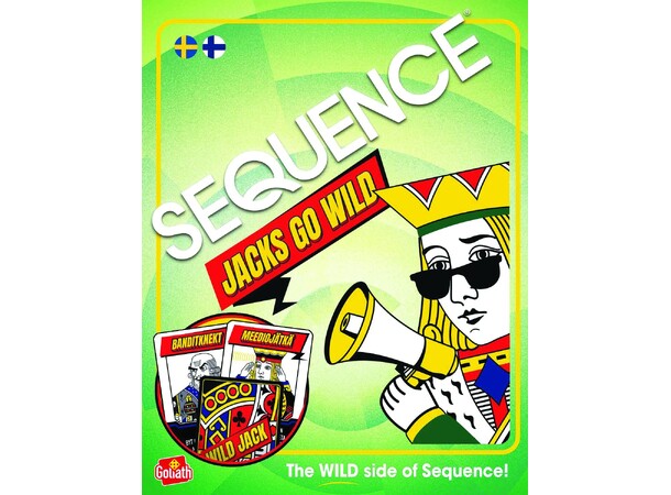 Sequence Jacks Go Wild Brädspel Svensk utgåva - Terraspel.se