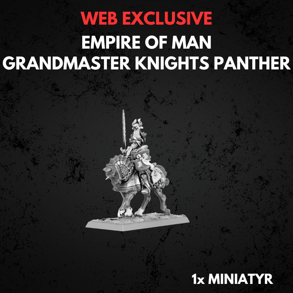 Empire of Man Grandmaster Knight Panther Warhammer The Old World ...